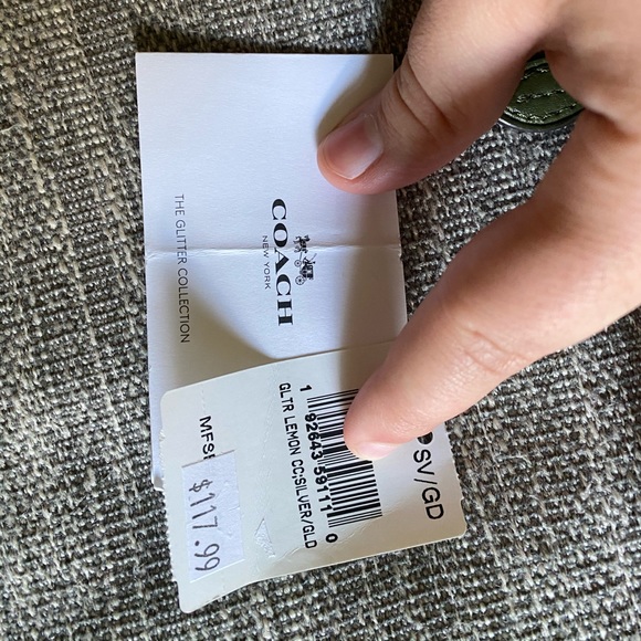 Coach | Bags | Coach Lemon Coin Purse Nwt | Poshmark